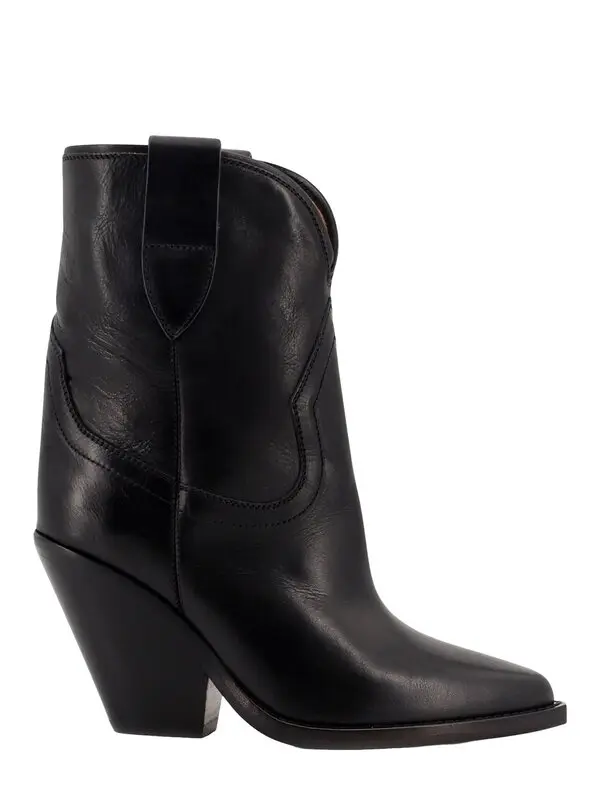 Isabel Marant Étoile Leyane Leather Boots - Black