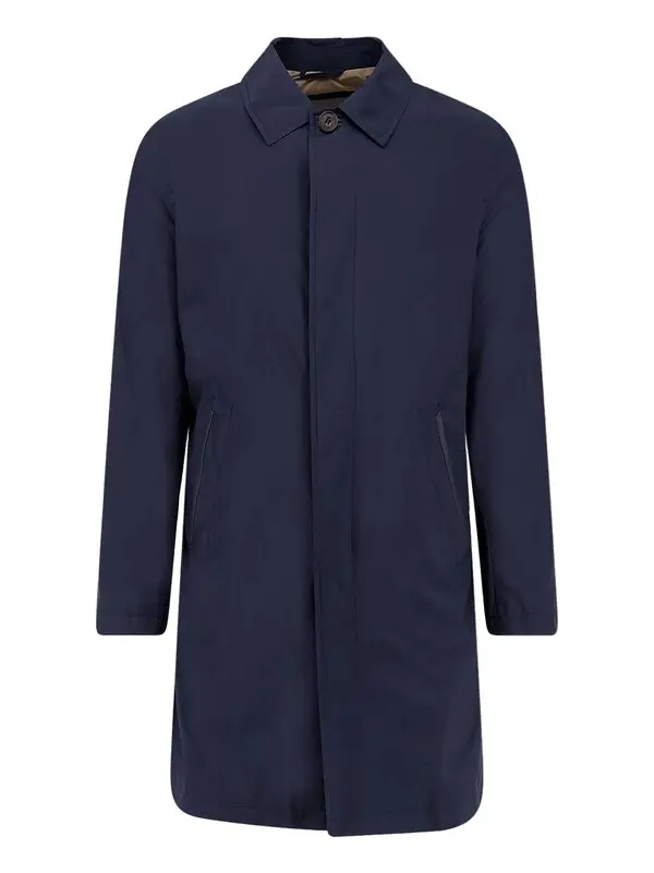 Corneliani Waterproof Coat - Blue