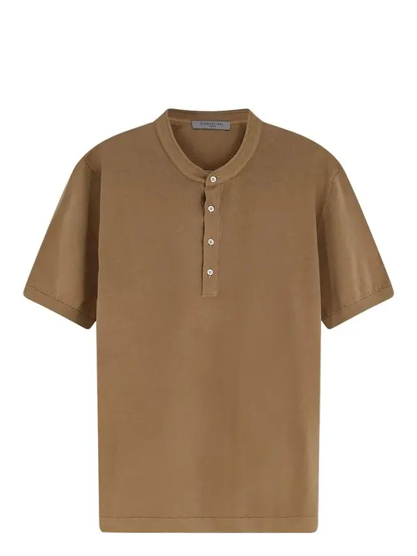 Corneliani Cotton T-shirt - Brown