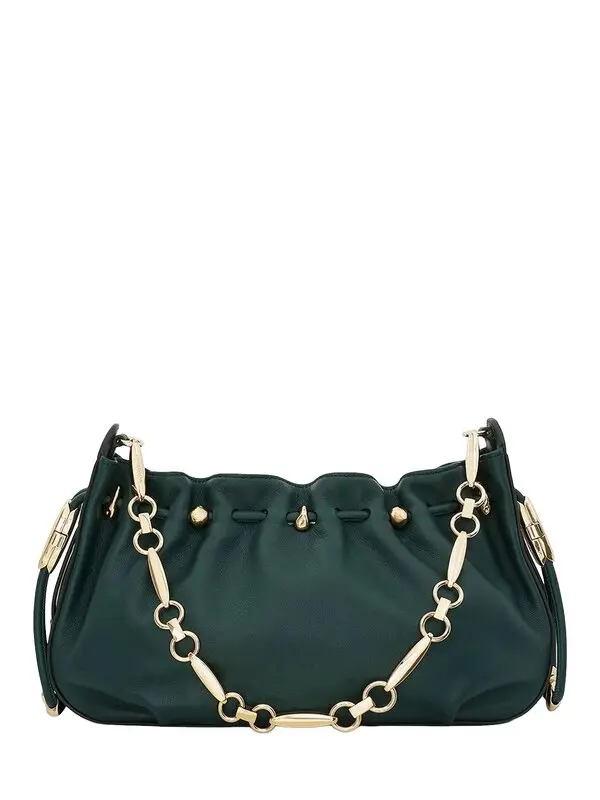 Zimmermann Halcyon Leather Clutch - Green