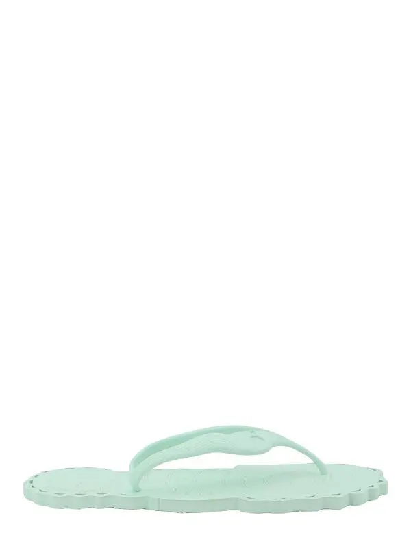 Zimmermann Seafoam Rubber Thong Sandals - Green