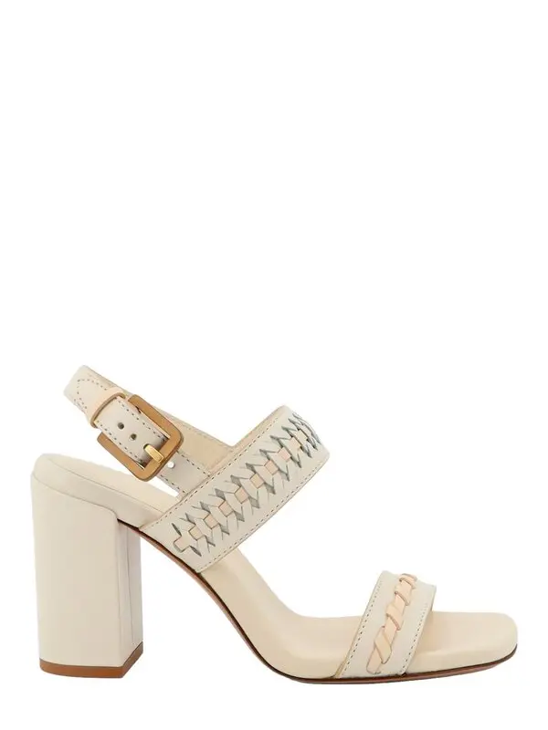 Zimmermann Alchemy 85 Leather Sandals - Beige