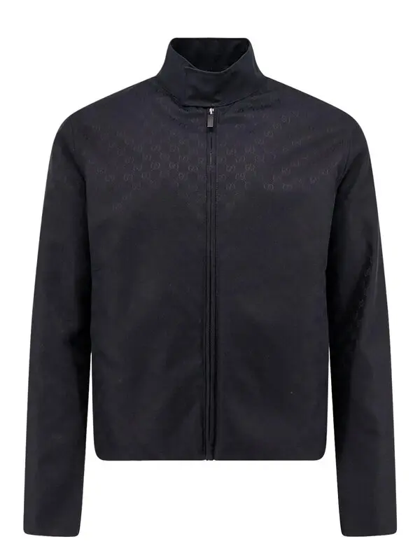 Gucci Gg Cotton Jacket - Black
