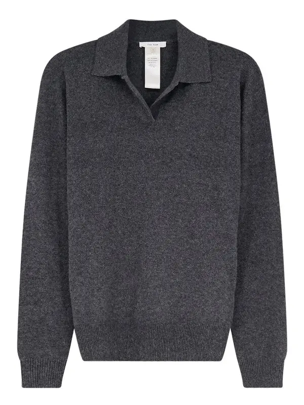 THE ROW Oashi Cashmere Sweater - Grey