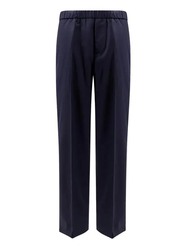 SEVEN GAUGE Light Wool Trousers - Blue