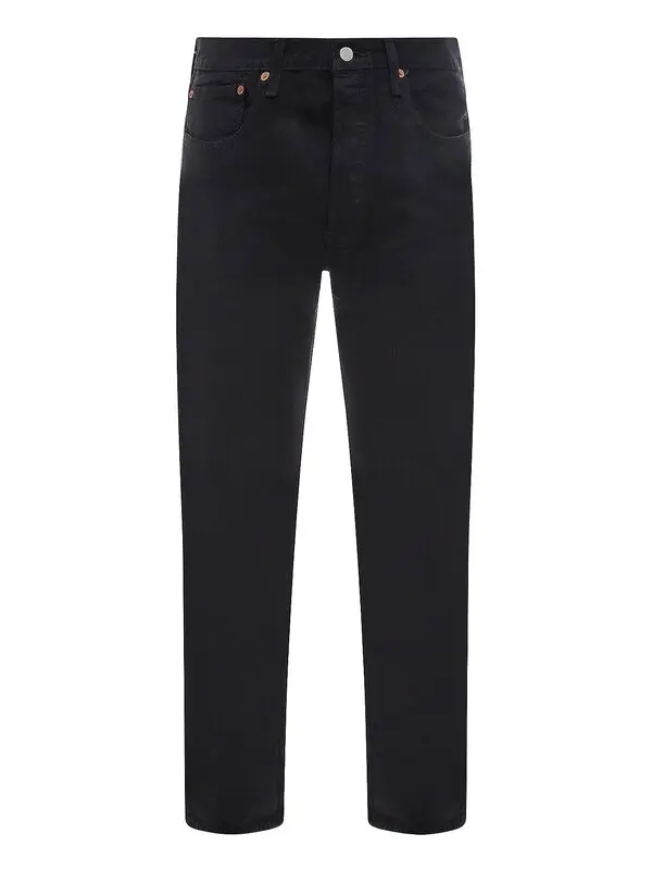 LEVI'S 501 Original Straight Leg Denim Jeans - Black