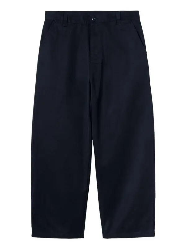 Carhartt Work In Progress Brady Cotton Trousers - Blue