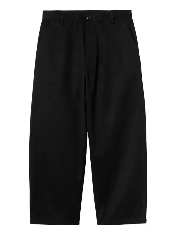 Carhartt Work In Progress Brady Pant Cotton Trousers - Black