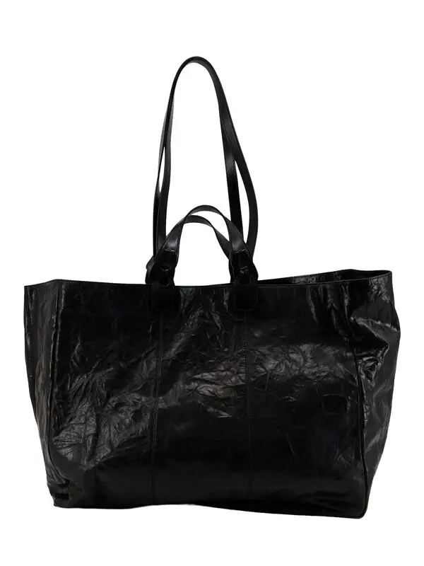 IBELIV Wild Raffia Shoulder Bag - Black