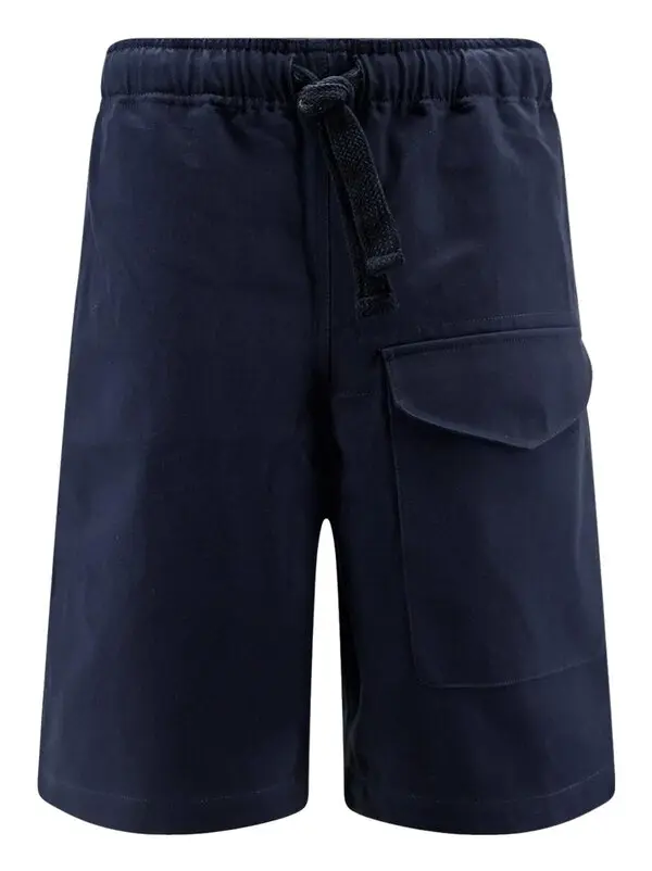 Studio Nicholson Cotton Bermuda Shorts - Blue