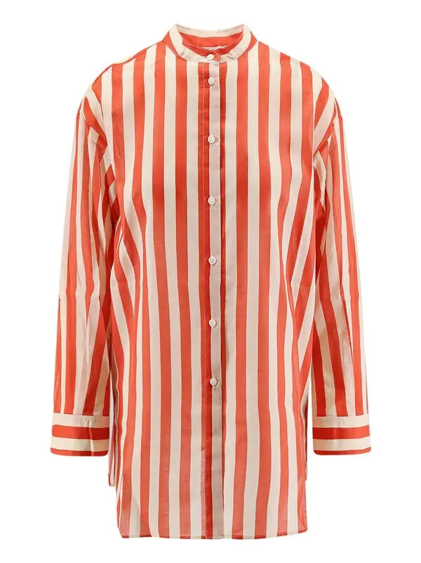 ERES Duetto Cotton Shirt - Orange
