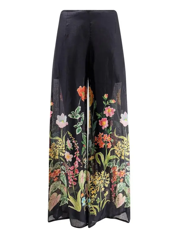 LAVI Frangipane Ramié Trousers - Black