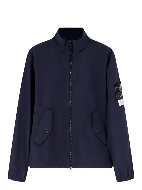 Stone Island Light Soft Shell-r E.dye® Technology Jacket - Blue