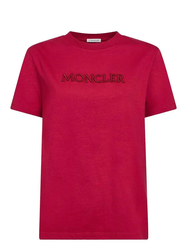 Moncler Cotton T-shirt - Red