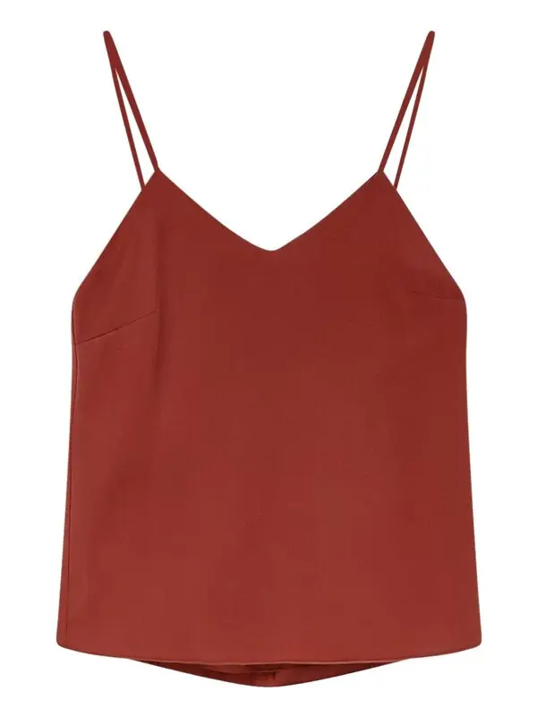Max Mara Munghia Silk Top - Orange