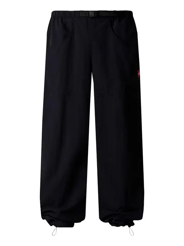 The North Face Nylon Trousers With Logo Patch - Black