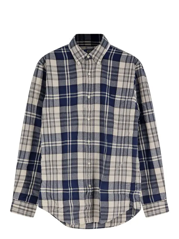 Polo Ralph Lauren Custom Fit Cotton Shirt - Blue