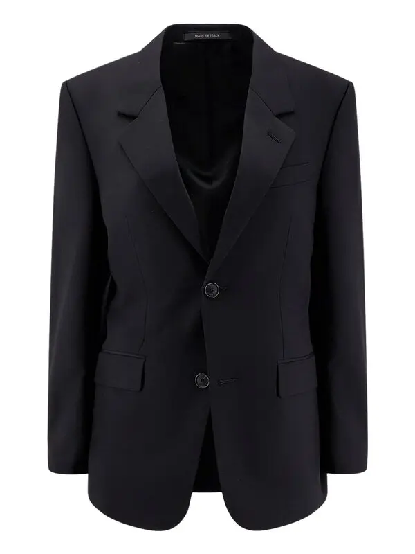 Balenciaga Tailored Standard Blazer - Black
