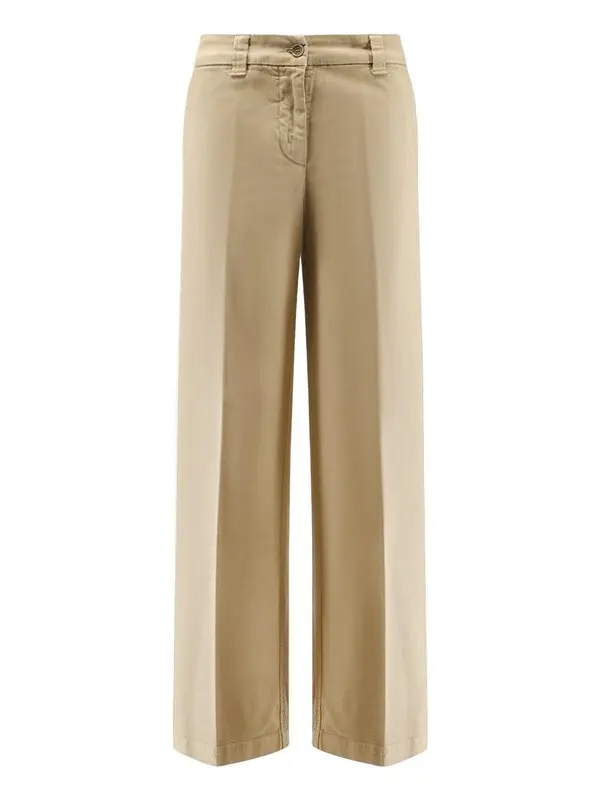 Aspesi Cotton Trousers - Green
