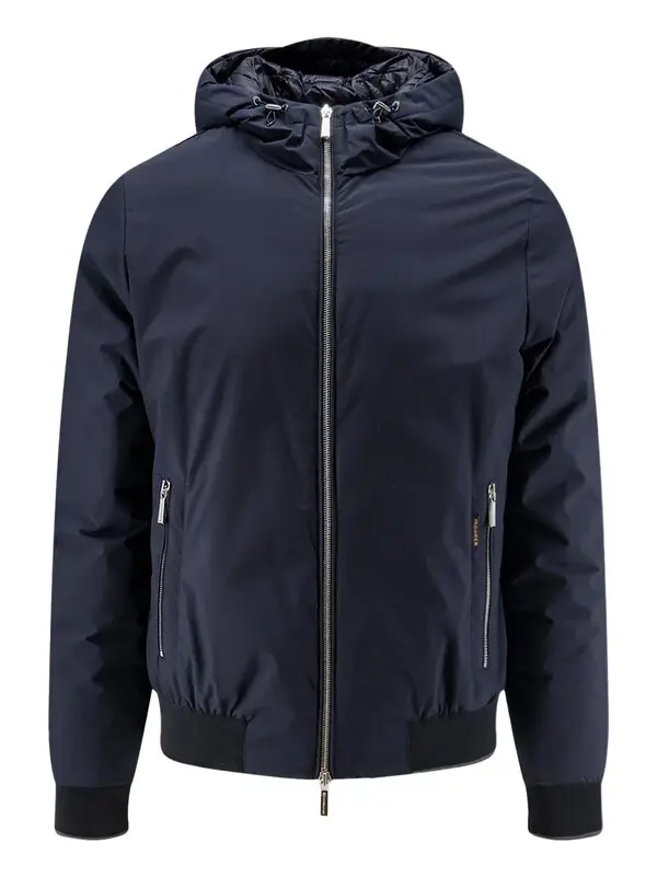 MOORER Oniro-stp Waterproof Technical Fabric Jacket - Blue