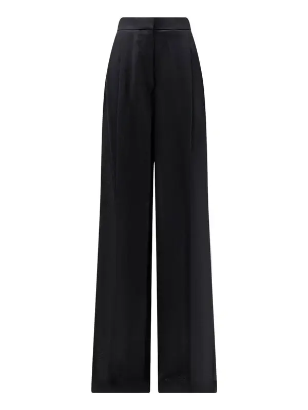 TOM FORD Light Wool Tuxedo Trousers - Black