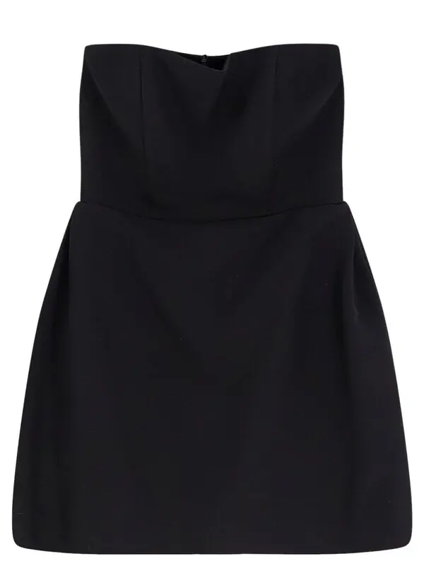 ACTUALEE Mini Dress With Stays - Black
