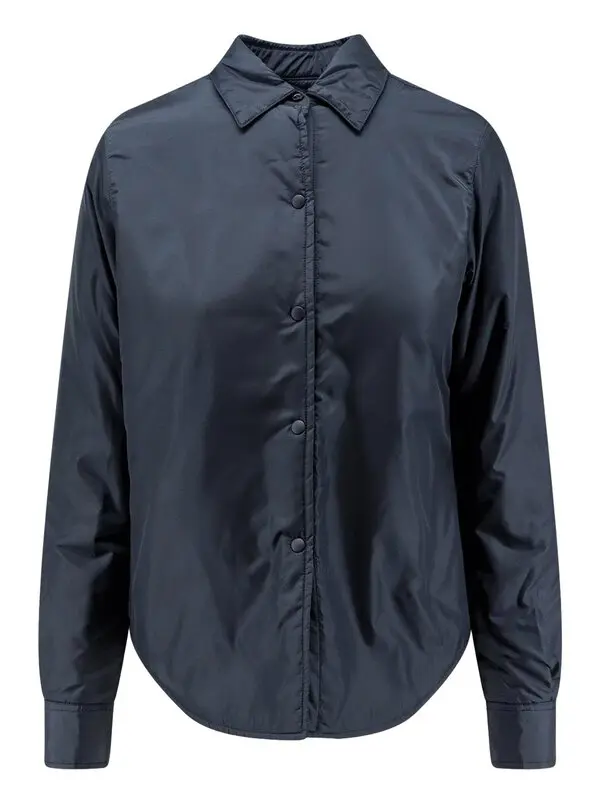 Aspesi Glue Nylon Shirt Jacket - Blue
