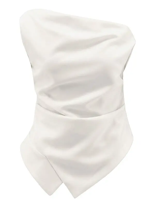 RÓHE Viscose Blend Top - White