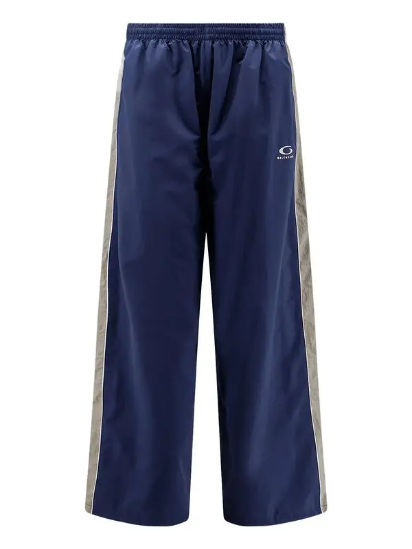 Balenciaga Sporty Nylon Trousers - Blue