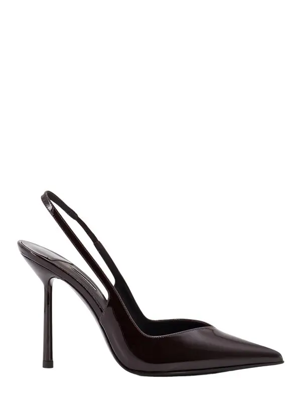 LE SILLA Chanel Vivienne Patent Leather Pumps - Black