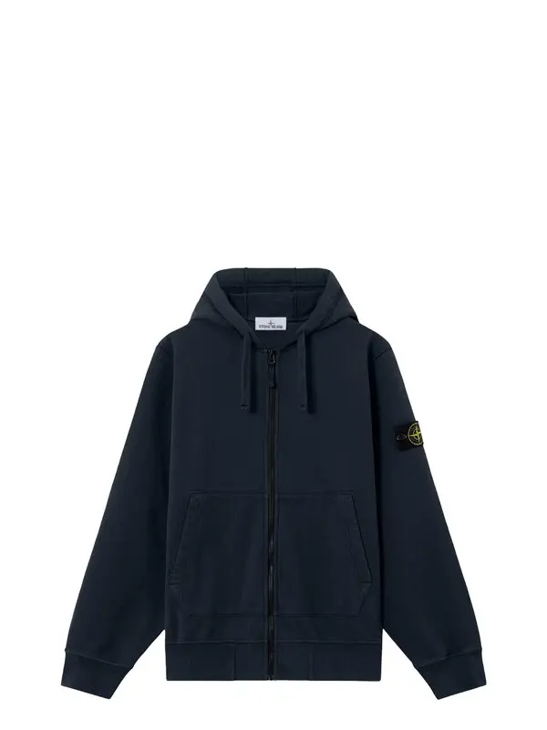 Stone Island Organic Cotton Sweatshirt - Blue