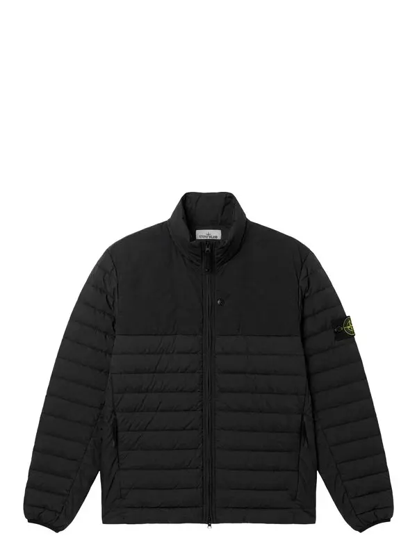 Stone Island Seamless Tunnel Nylon Down-tc Jacket - Black