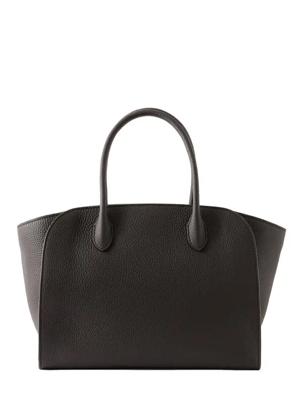 THE ROW Marlo 12 Leather Tote - Brown