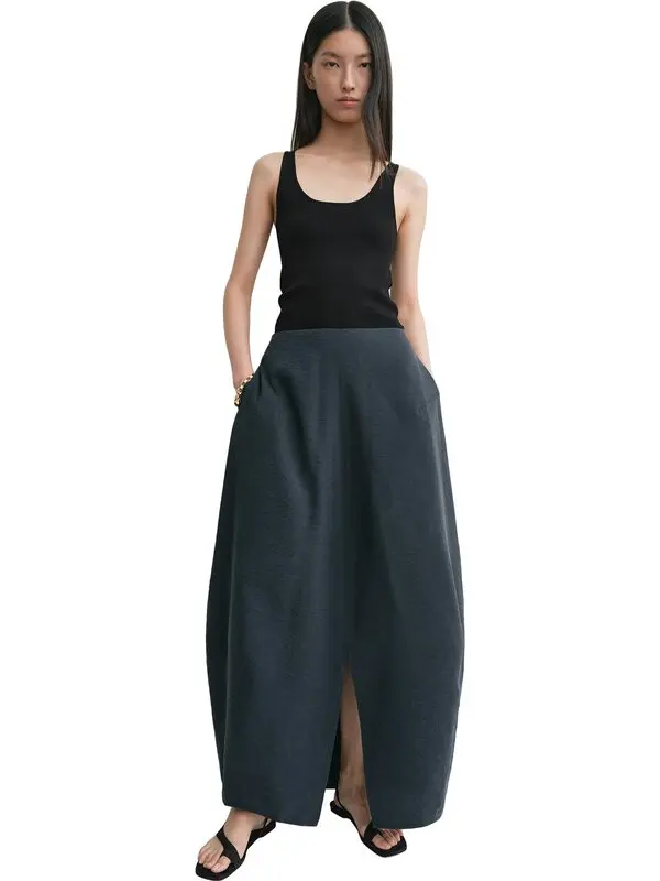 TOTEME Parachute Skirt Petite - Nightfall