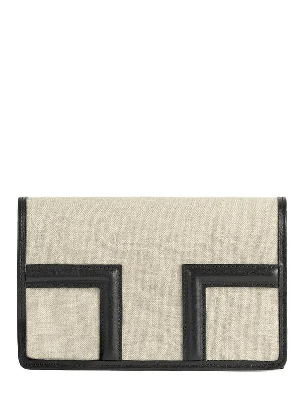 TOTEME T-flap Envelope - Ecru