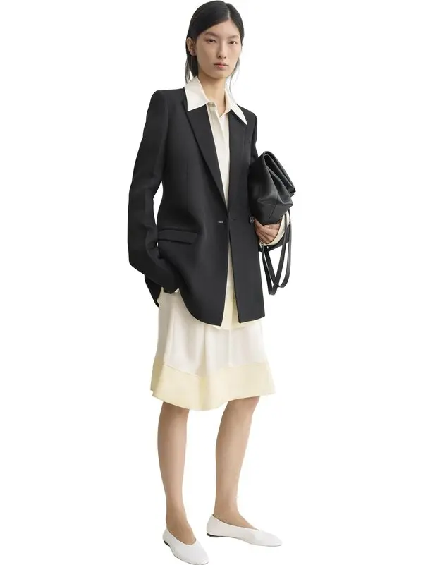 TOTEME Slim Tailored Blazer - Black