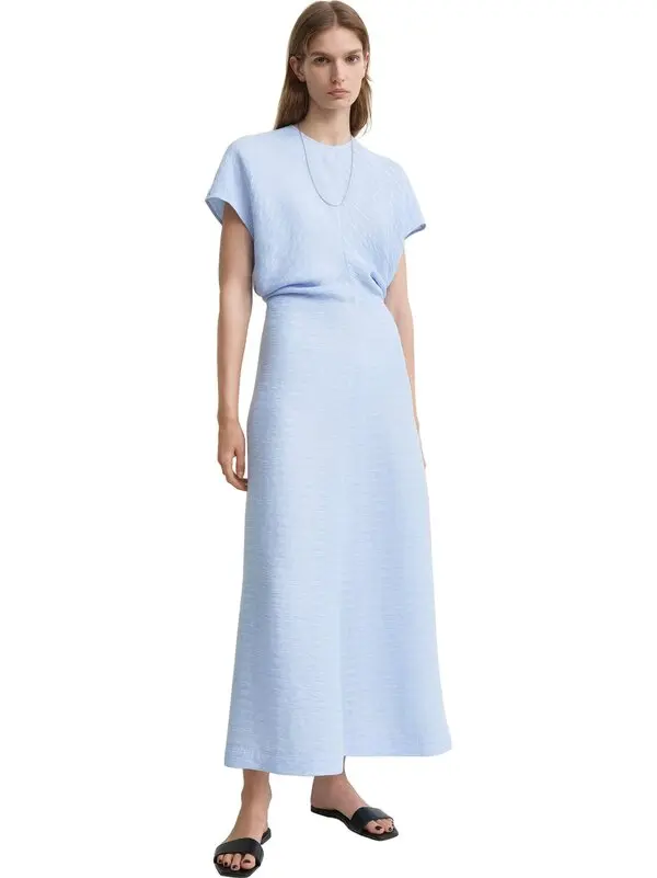 TOTEME Slouch Waist Dress - Sky