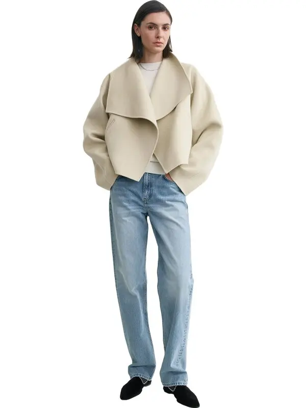 TOTEME Signature Doublé Jacket - Peanut