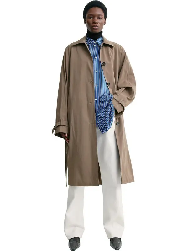 TOTEME Light Spring Trench - Hazel
