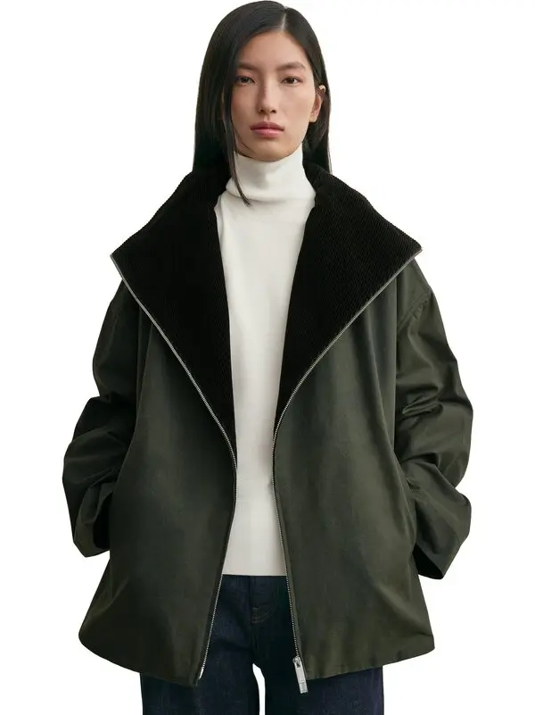 TOTEME Zipped Country Jacket - Forest
