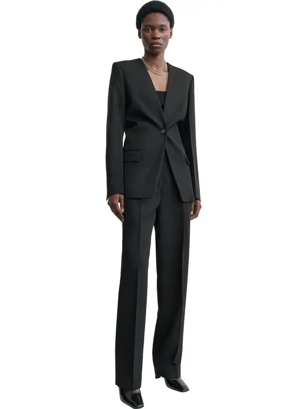 TOTEME Slouch Blazer - Black