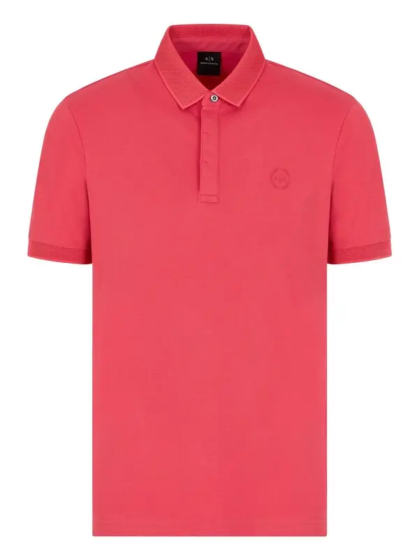 Armani Exchange Polo Shirts - Red