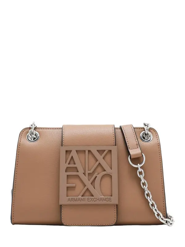 Armani Exchange Zebra Mini Bag - Brown