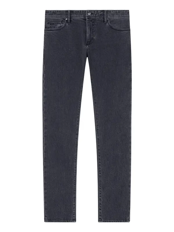 Armani Exchange Super Skinny Stretch Denim Jeans - Grey