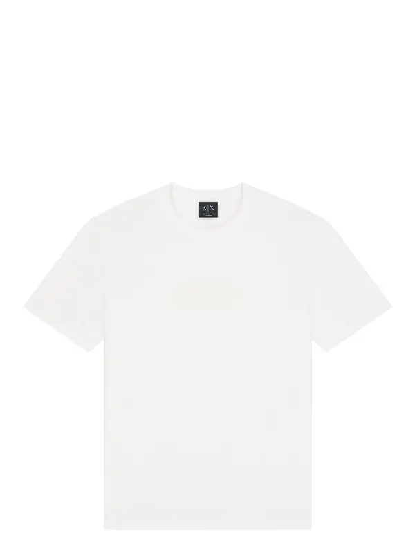 Armani Exchange Regular T-shirt In Cotton Jersey - White