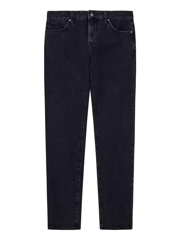 Armani Exchange Slim Fit Stretch Denim Trousers - Grey