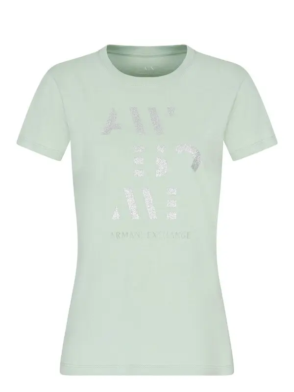 Armani Exchange Regular Fit Awesome T-shirt - Green