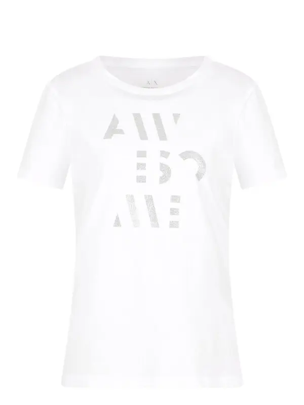 Armani Exchange Regular Fit Awesome T-shirt - White