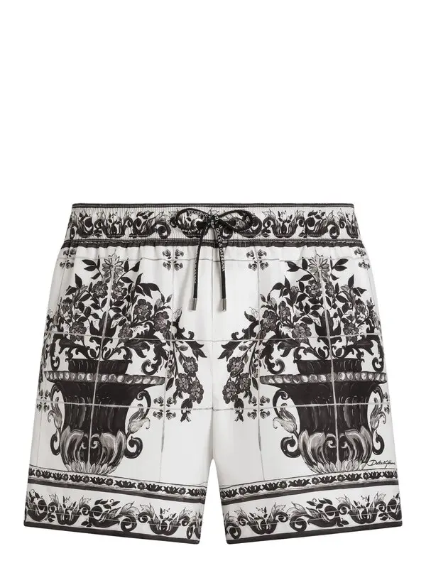 Dolce & Gabbana New Boxer Corto Beachwear - Multicolor