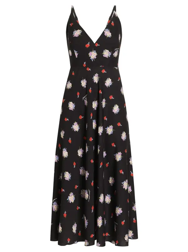 Dolce & Gabbana Small Floral-print Short Dress Dresses - Multicolor